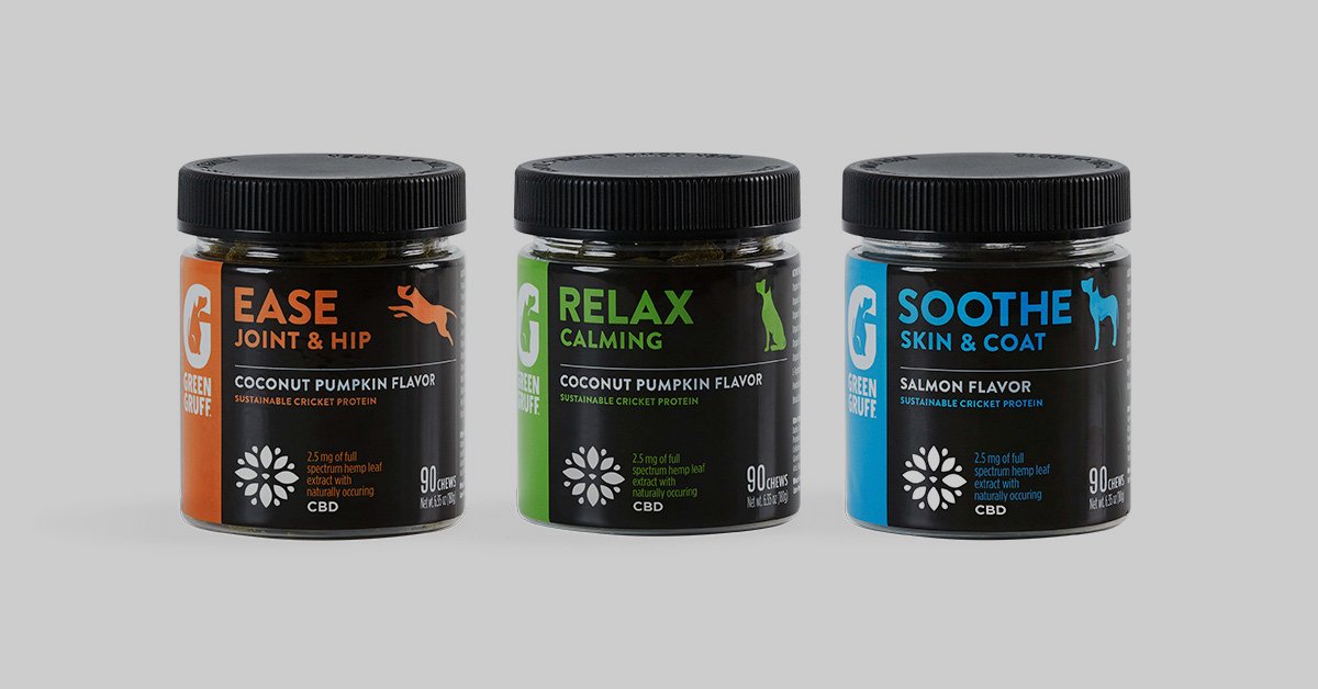 Green Gruff CBD Dog Chews | Healthy Daily Supplements
