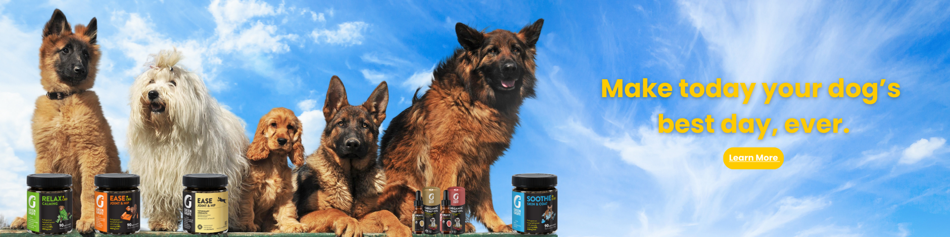 Green Gruff Dog Chews For Total Dog Health