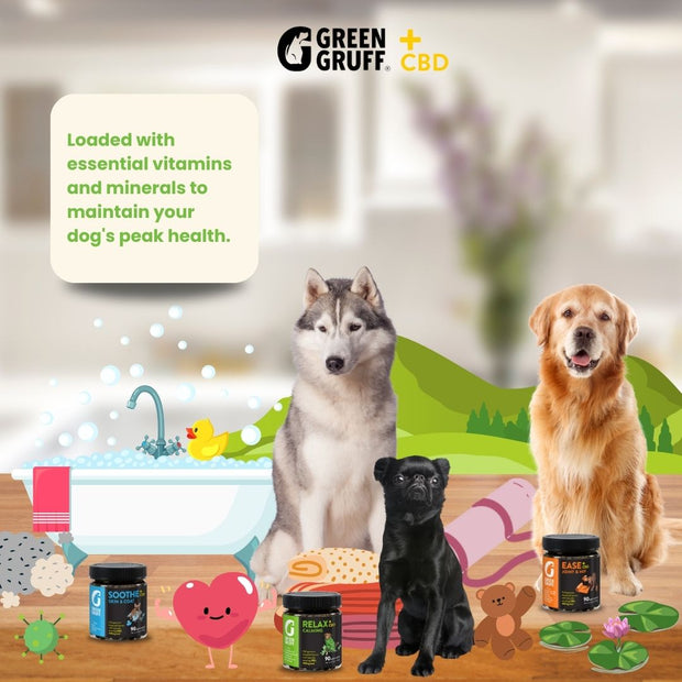 Green Gruff Dog Chews For Total Dog Health